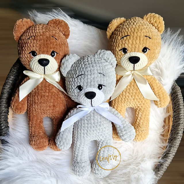 Ravelry: Teddy - the teddy bear pattern by Monika Tadewicz