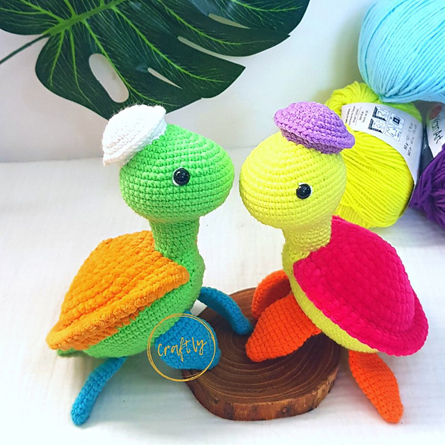 Ravelry: Rainbow Turtles pattern by Monika Tadewicz