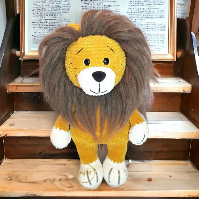 Ravelry: LION LEON pattern by Monika Tadewicz