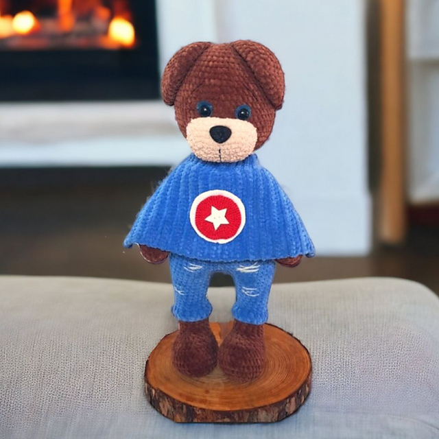 Ravelry: Super Hero Teddy Bear pattern by Monika Tadewicz