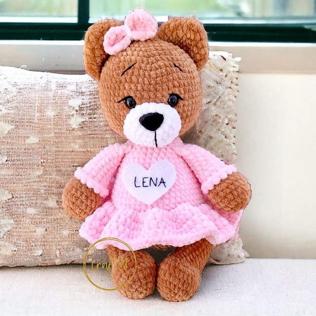 Ravelry: Teddy Bear Lisa pattern by Monika Tadewicz