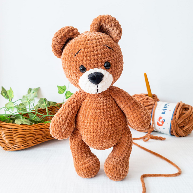 Ravelry: Teddy Bear ALex pattern by Monika Tadewicz