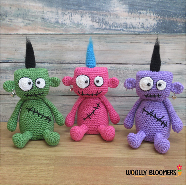 Ravelry: Amigurumi Halloween Monster pattern by Andy Walker