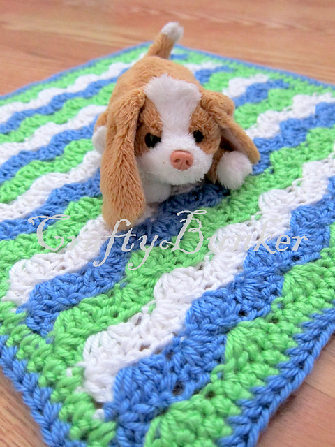 Ravelry: Wavy Days Lovey pattern by CraftyBunker