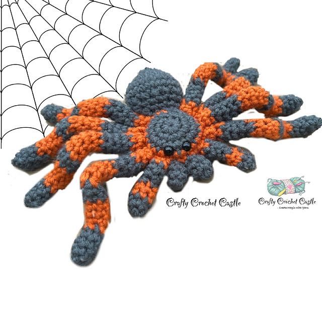 Ravelry: Tarantula pattern by Jenila Mathialagan
