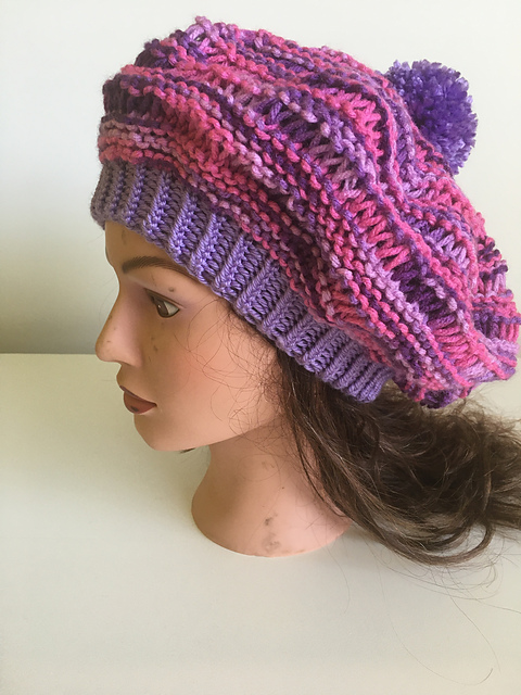 Ravelry: Plum Crazy Hat pattern by Sassy Girl Knits