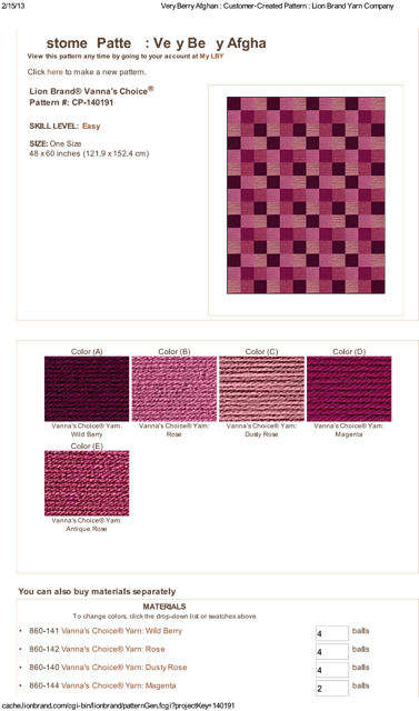 Ravelry: Berry Afghan pattern by Shani Bush