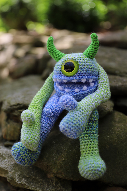Ravelry: Sphere Monster Body with Open Mouth pattern by Megan Lapp