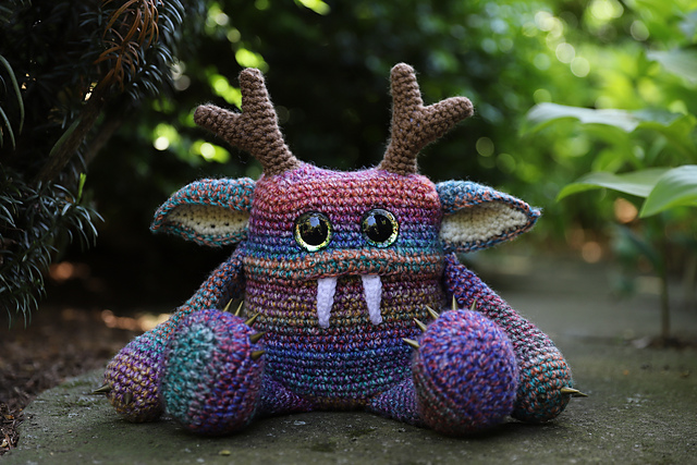 Ravelry: Square Monster Body with overbite and No Legs pattern by Megan ...