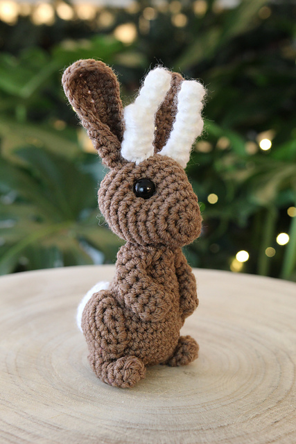 Ravelry: Cute Critter Jackalope pattern by Megan Lapp