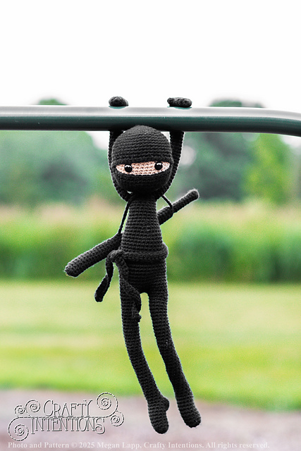 Ravelry: Doll Add-on: Ninja pattern by Megan Lapp