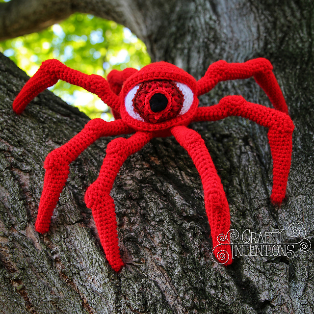 eyeball pattern crochet