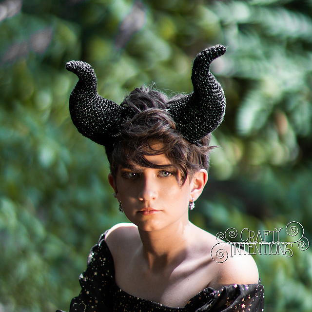 maleficent horns pattern