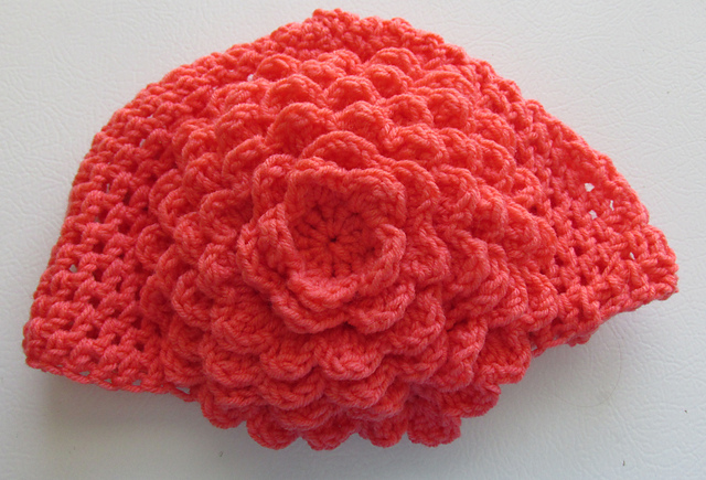 Ravelry: Flower Hat pattern by Crafty Lady