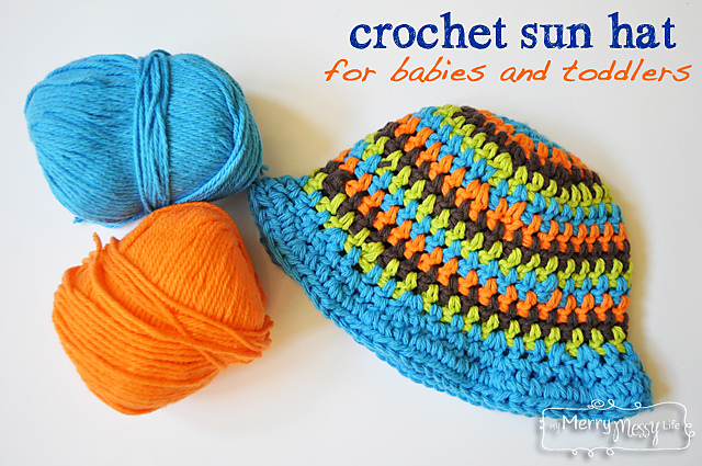 Ravelry: Summer Fun Sun Hat for Babies and Toddlers pattern by Sara McFall