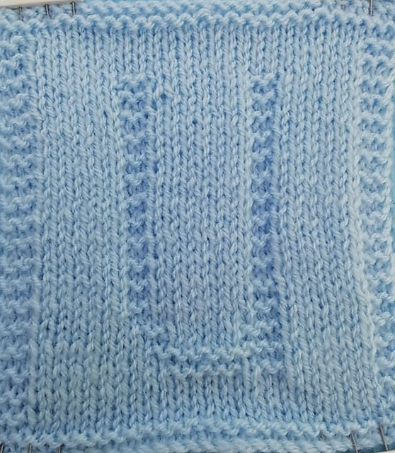 Ravelry: Alphabet square letter U pattern by Sammy Bristow