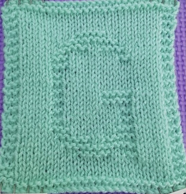 Ravelry: Alphabet square letter G pattern by Sammy Bristow