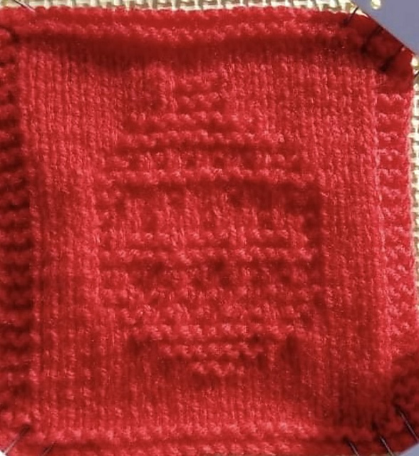 Ravelry: Christmas bauble square pattern by Sammy Bristow