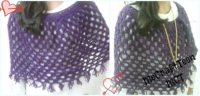Ravelry: Airy Half Poncho pattern by Halima Syed