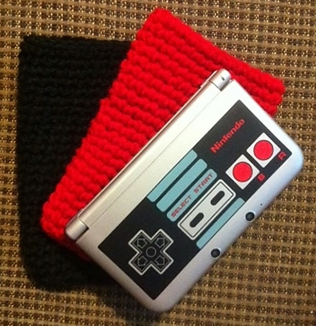 Ravelry: Nintendo 3DS-XL Sleeve pattern by Brittany Rae