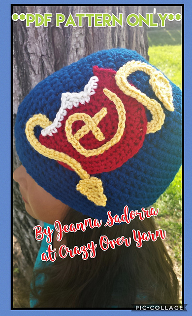 Ravelry: Disney Descendants Apple Logo pattern by Crazy Over Yarn