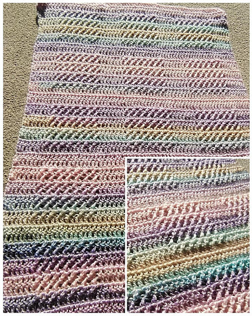 Ravelry: Biddy baby blanket pattern by Angela "Poppy" Wood