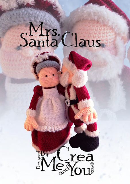 Ravelry: 11B - Mrs. Santa Claus pattern by Carola van Groen