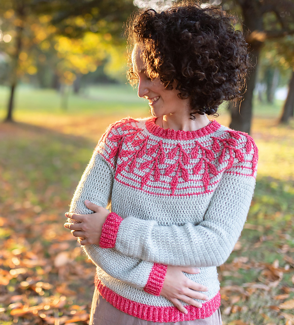 Ravelry: Alpine Sweater pattern by Yessabett Bueno