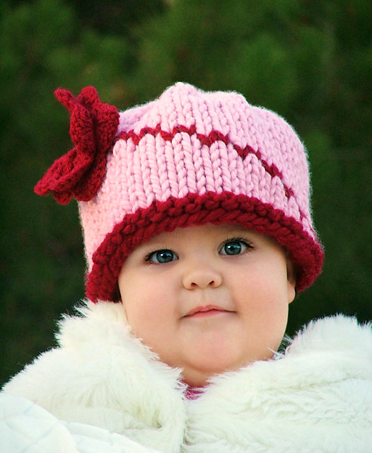Ravelry: Baby Butterfly Hat pattern by CreatiKnit