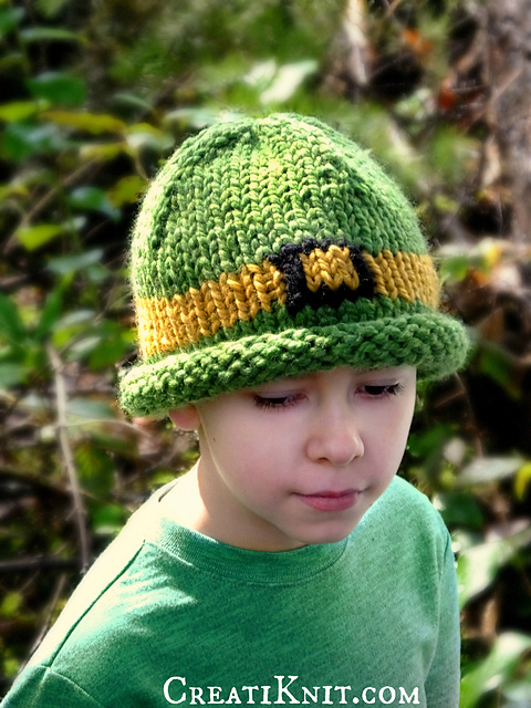 Ravelry: St. Patrick's Lucky Hat pattern by CreatiKnit