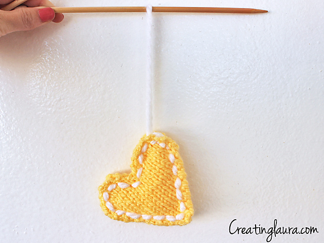 Ravelry: Hanging Heart pattern by Laura Doty