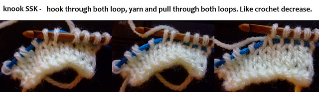 Ravelry: CrisInStitches' Knooking - Knitting with a crochet hook