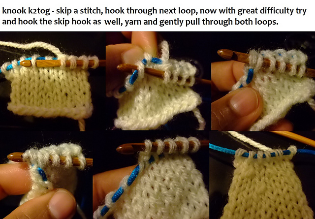 Ravelry: CrisInStitches' Knooking - Knitting with a crochet hook