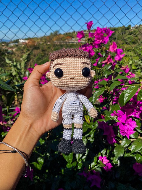 Ravelry: Cristiano Ronaldo Amigurumi pattern by Cristel Monestel