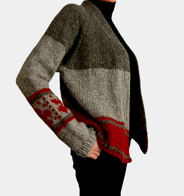 Ravelry: Andes Cardigan pattern by Cristina Ravera