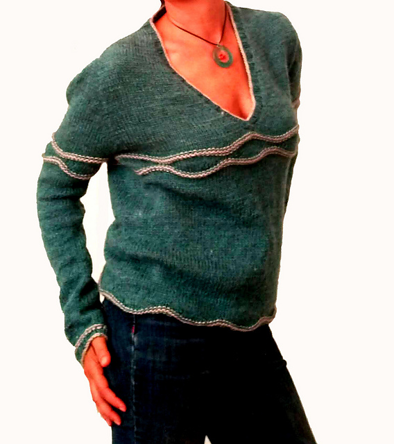 Ravelry: Sea Waves pattern by Cristina Ravera