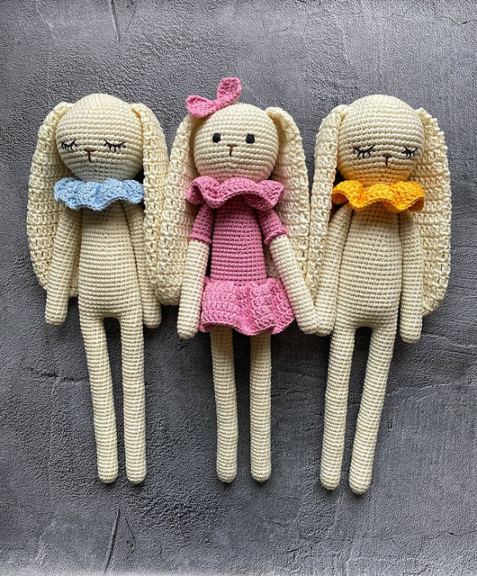 Ravelry: Long legged bunny pattern by Oksana Maksimova