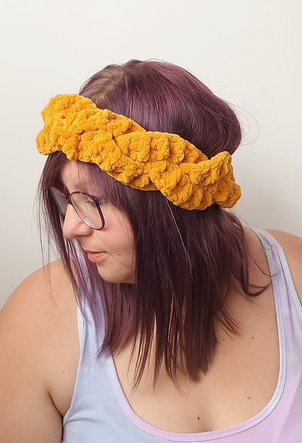 Ravelry: One Skein Braided Headband pattern by CroCreate Aka Sarah Leese