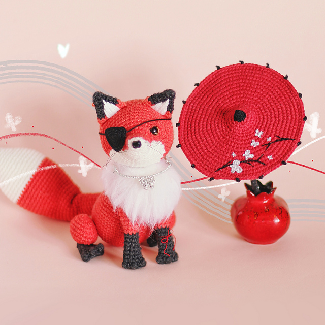 Ravelry: Fox Hua Cheng (TGCF) pattern by Kristina Khavina