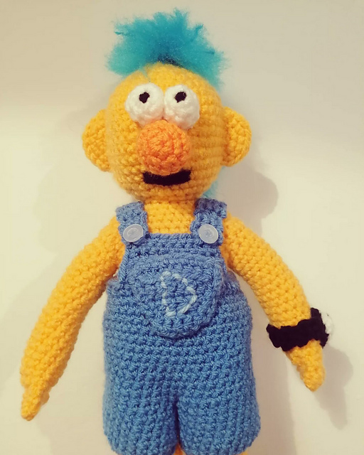Ravelry: DHMIS Yellow Guy pattern by Crochet with Kate