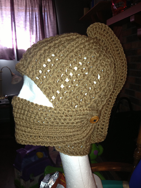 Ravelry: Viking Helmut Hat pattern by Corinne Freeman