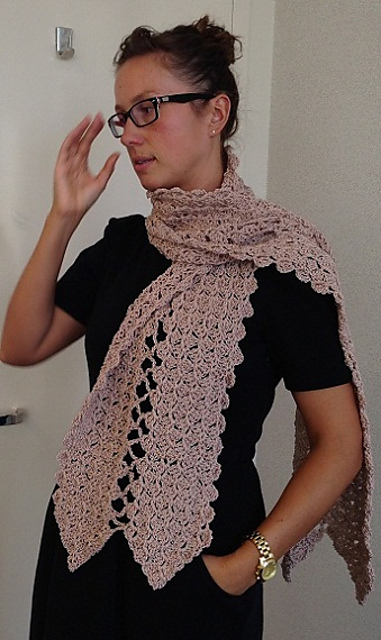 Ravelry: Box Stitch Stole pattern by Corinne Freeman