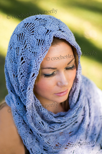 Ravelry: Silk Cloud Waves Shawl pattern by Corinne Freeman