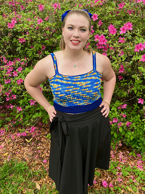 Ravelry: Oh My Stars Top pattern by Emily Hall of Crochet Aweigh