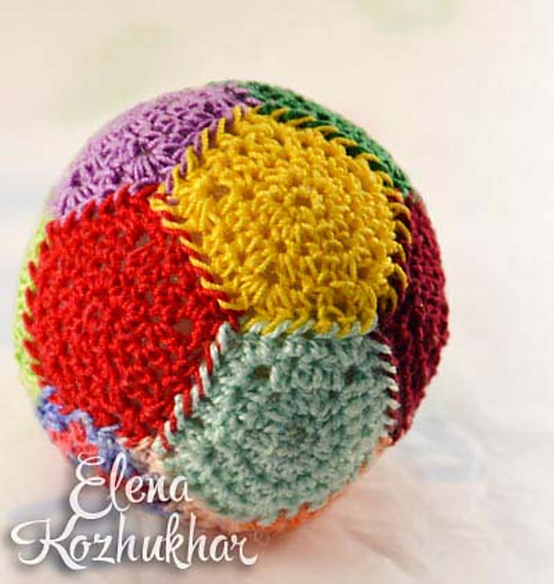 Ravelry: Anti-stress soft ball pattern by Elena Kozhukhar