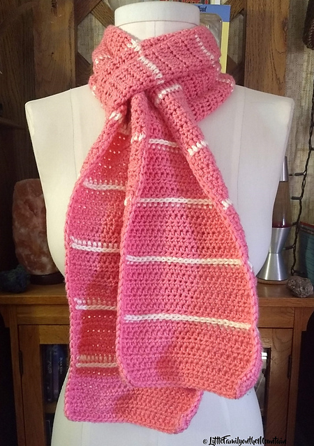 Ravelry: Shockwave Scarf pattern by Stephanie Dunkin