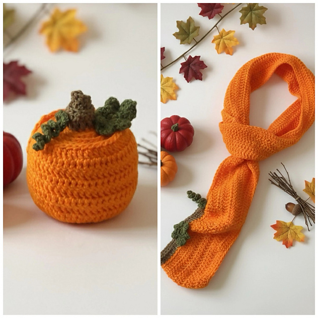Ravelry: Pumpkin Scarf pattern by The Crochet Collector