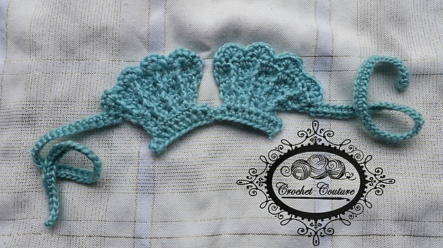 Ravelry: Mermaid Shell Top Prop pattern by Crochet Couture CC