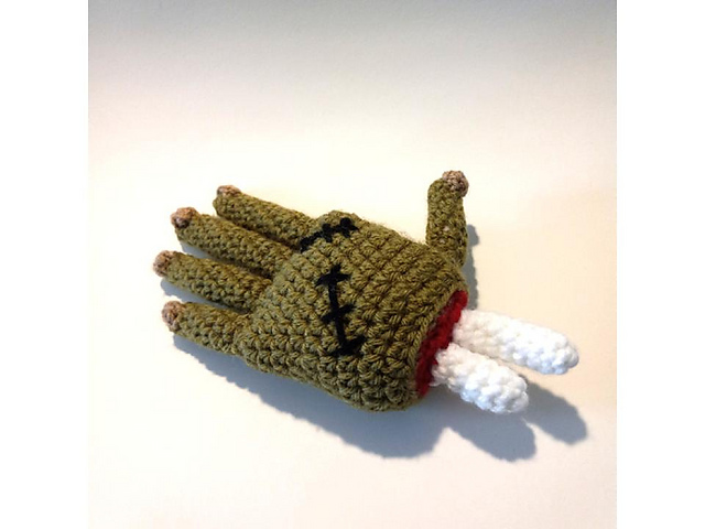 Ravelry: Zombie Hand pattern by Dani West
