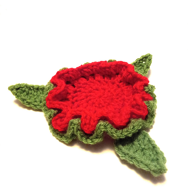 Ravelry: Rose Coaster pattern by Dani West